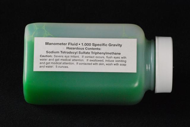Manometer Fluid, 5 oz. Bottle